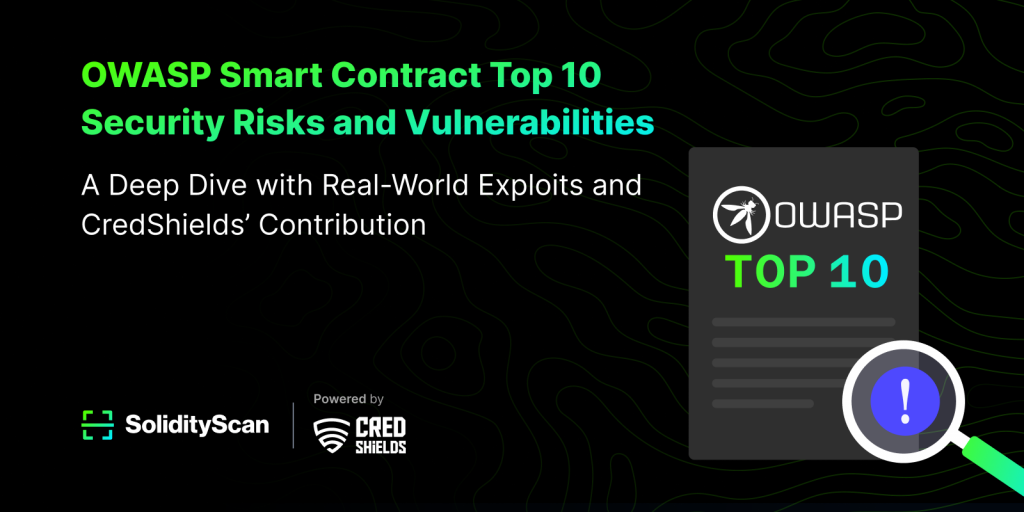 Owasp Smart Contract Top 10 Security Risks And Vulnerabilities A Deep
